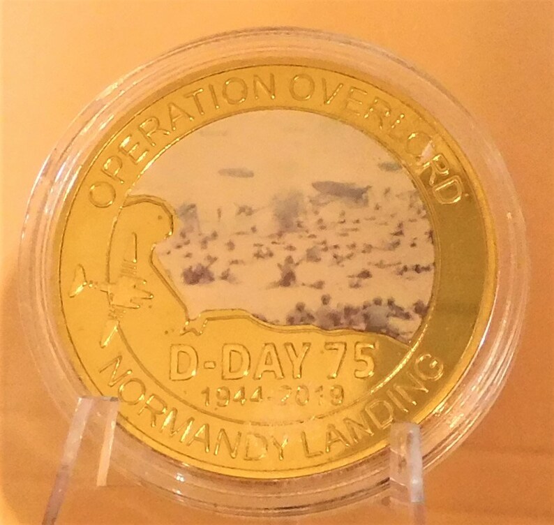 Operation OVERLORD D Day 75th Anniversary Token ships With - Etsy