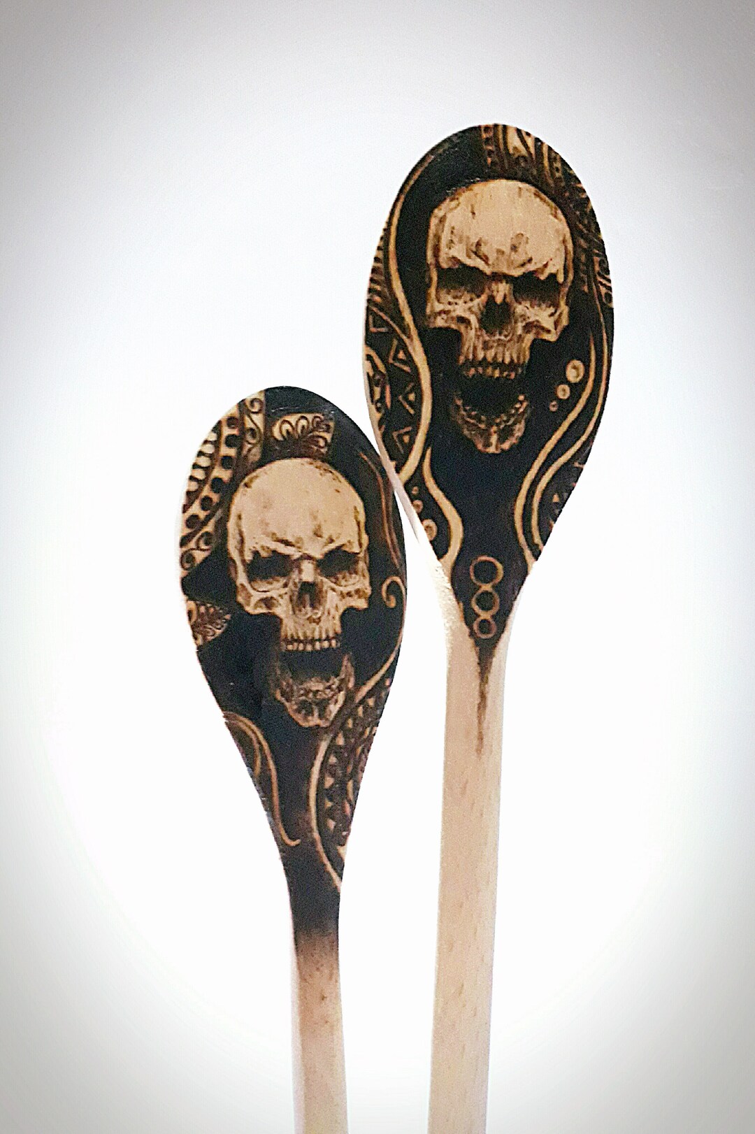 Hand-picked Wooden Ladle Spoon, No Paint, Usable and Washable ...