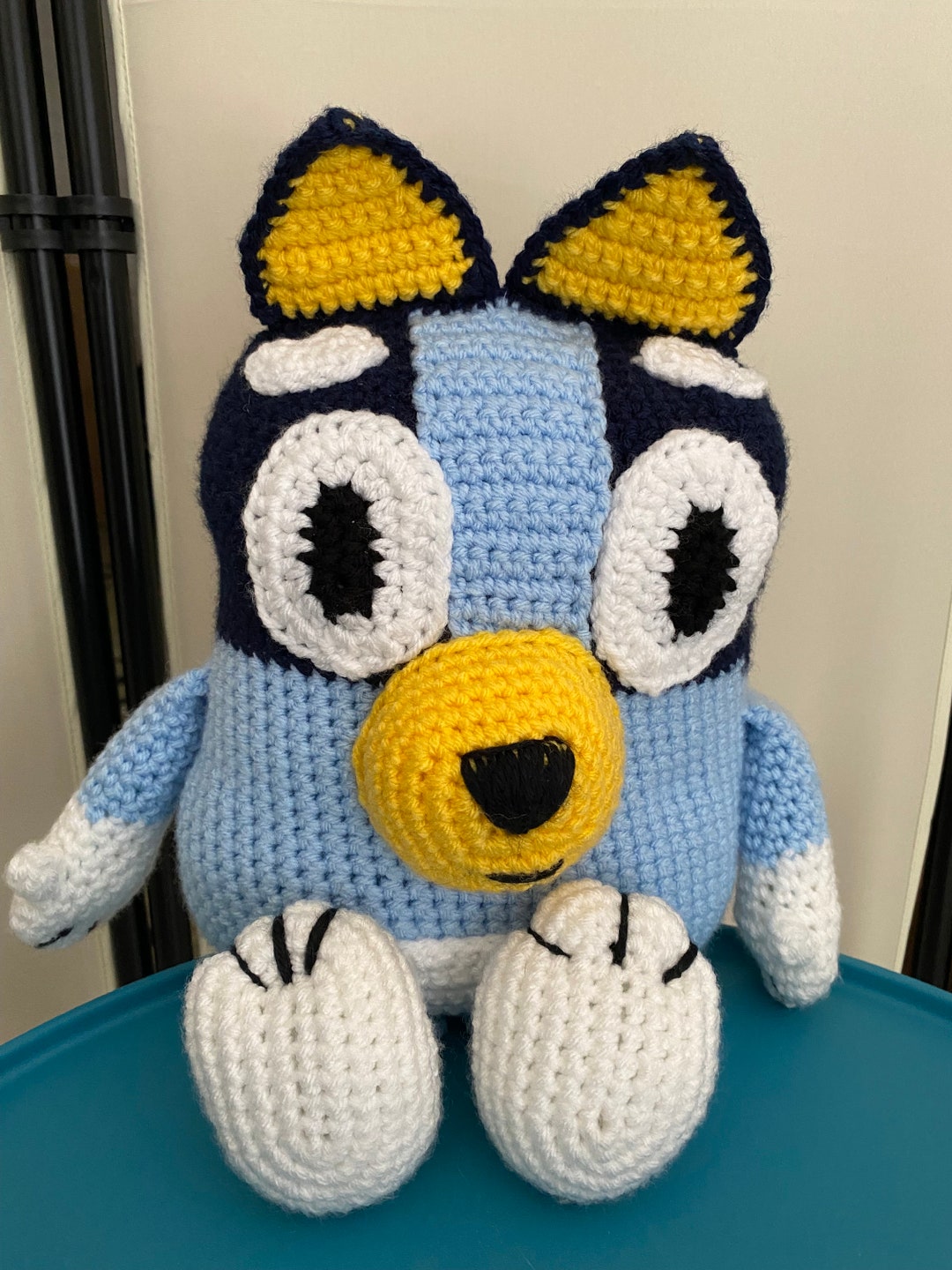 Handmade Crochet Bluey - Etsy