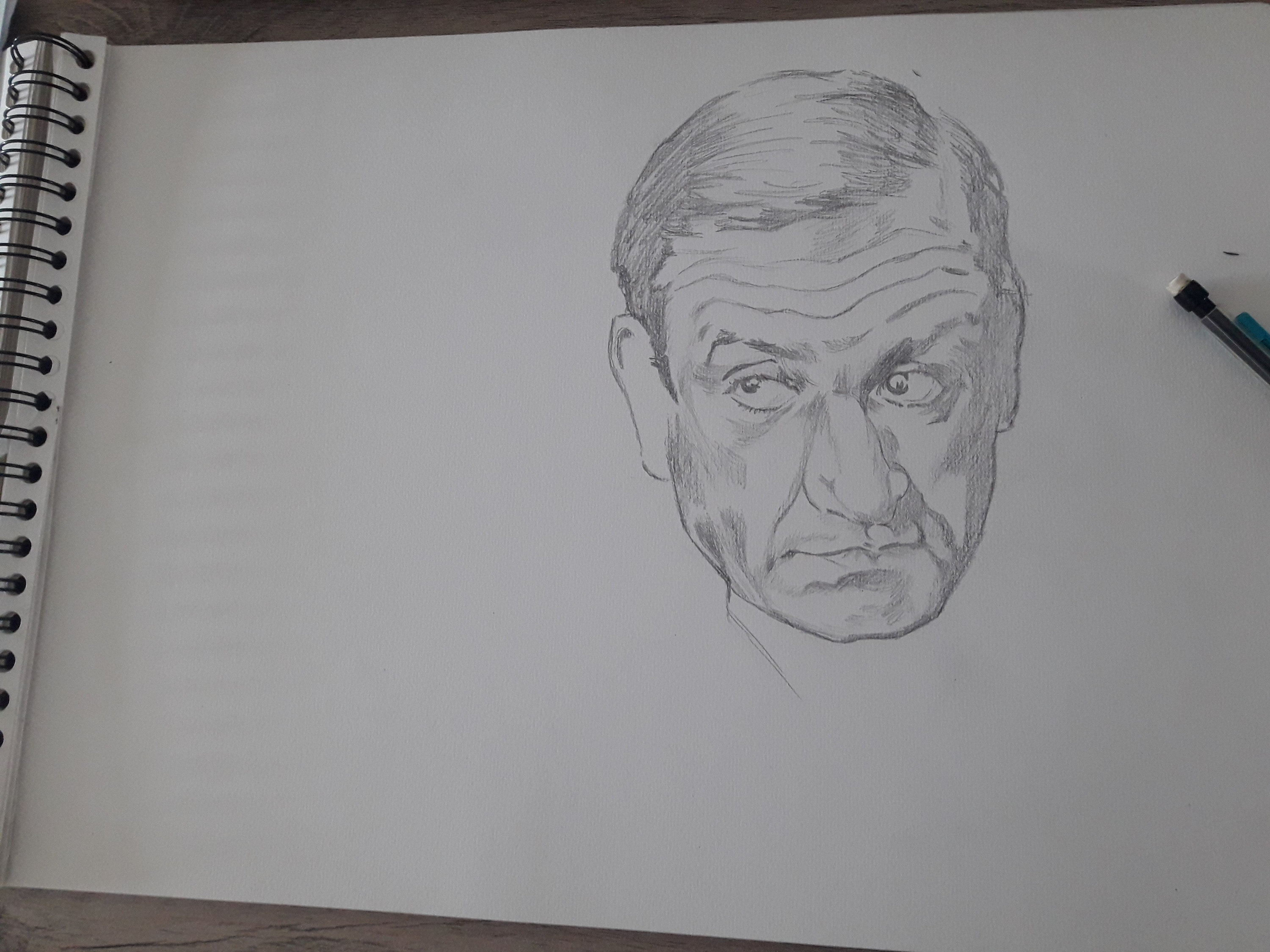 Drawing of the film 100,000 dollars in the sun with JP Belmondo and ...