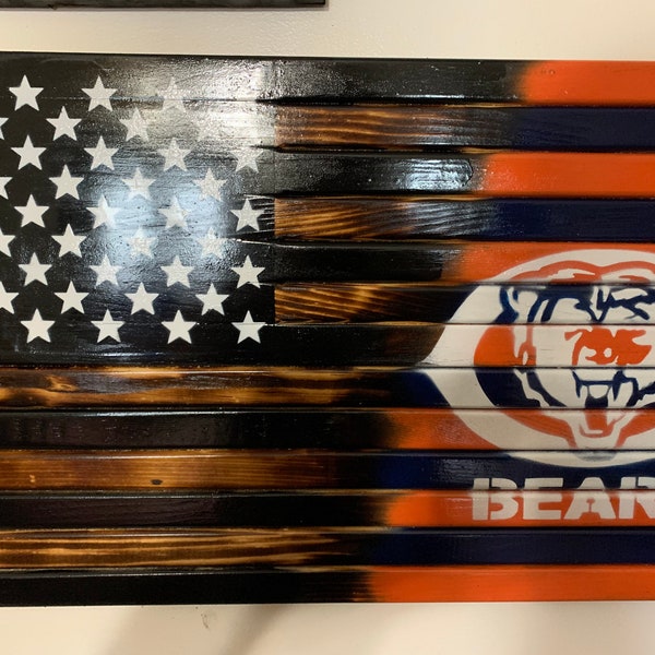 Chicago Bears Stencils - Etsy