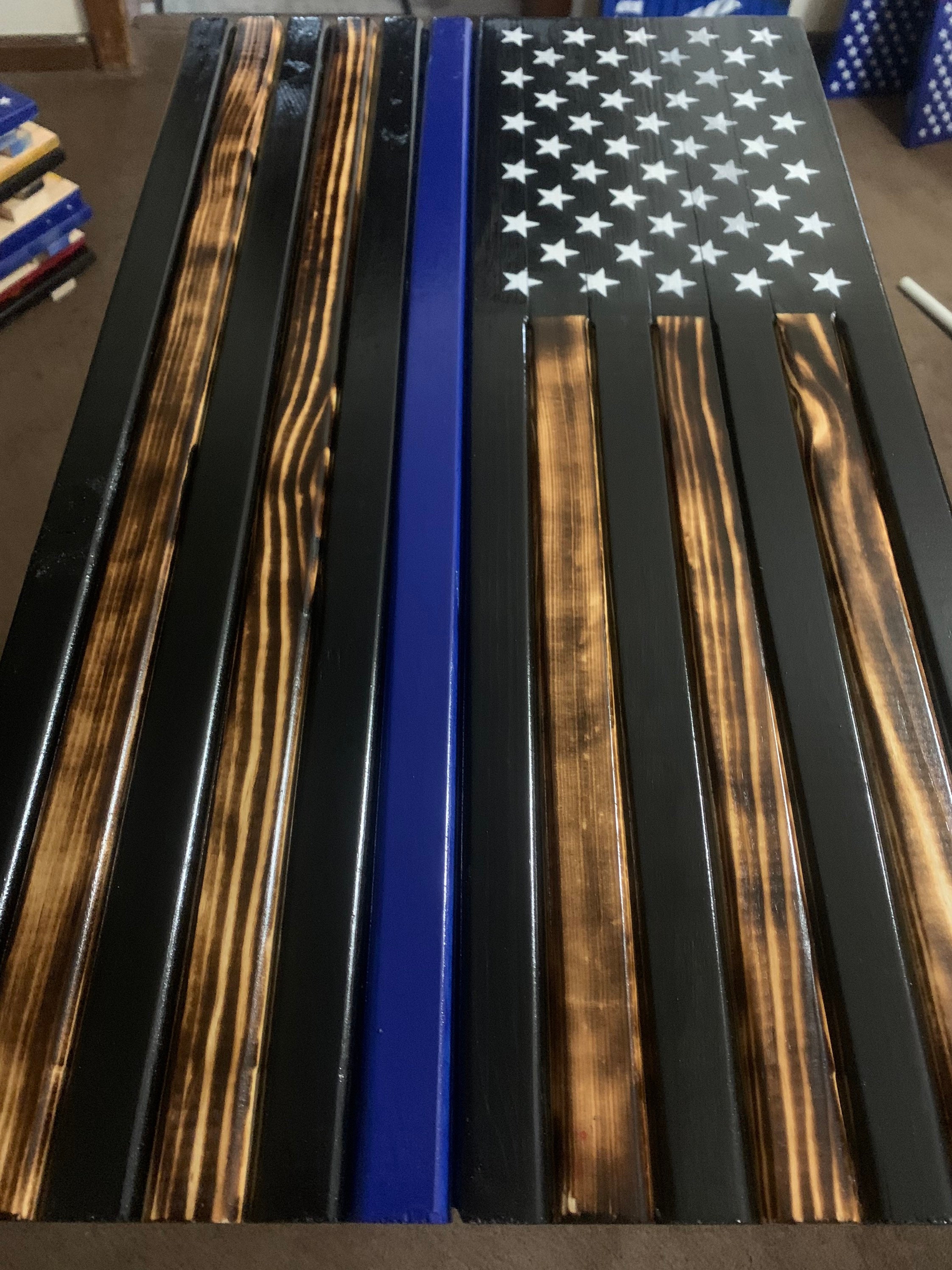 Thin Blue Line Flag - Etsy