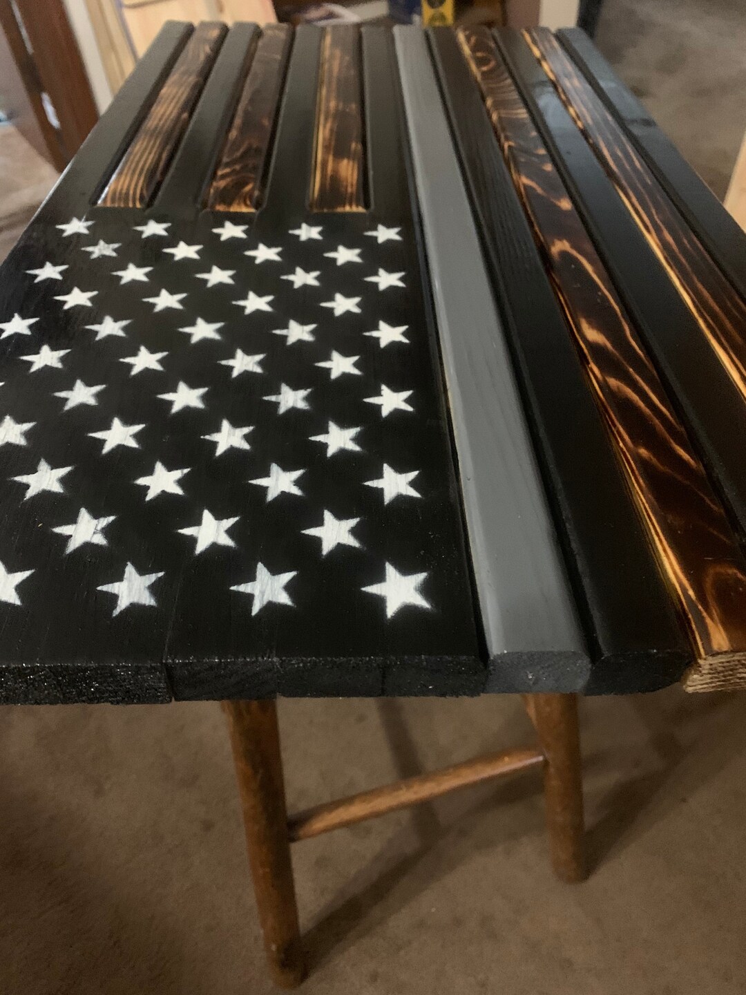 Rustic Corrections Officer Flag - Etsy