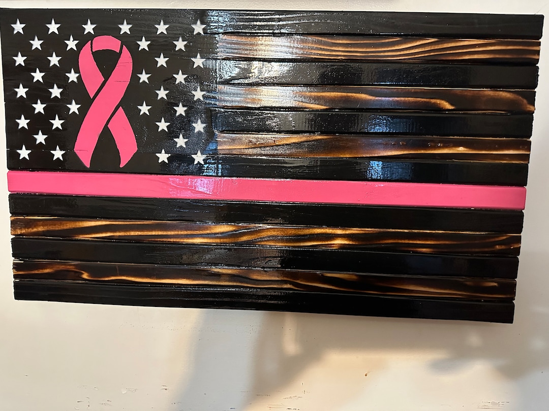 Breast Cancer Awareness Flag - Etsy