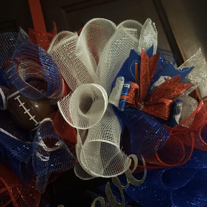 BILLIEVE in the Bills ~ 22" Buffalo Bill's Wreath Ready to Support Your ...