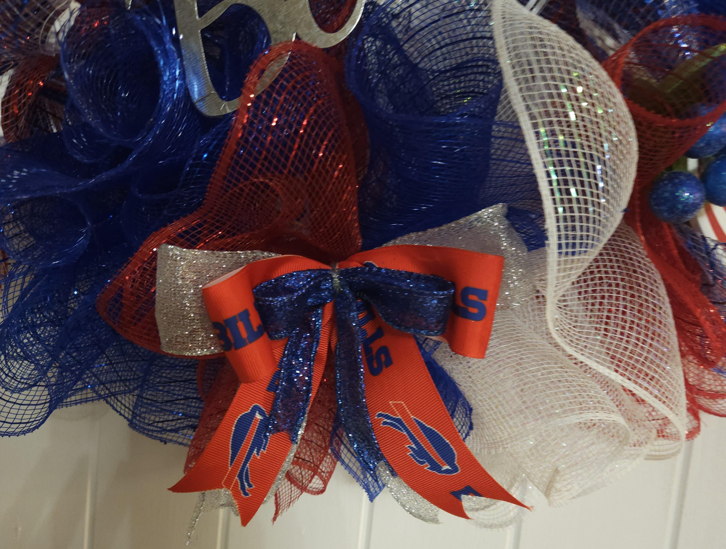BILLIEVE in the Bills ~ 22" Buffalo Bill's Wreath Ready to Support Your ...