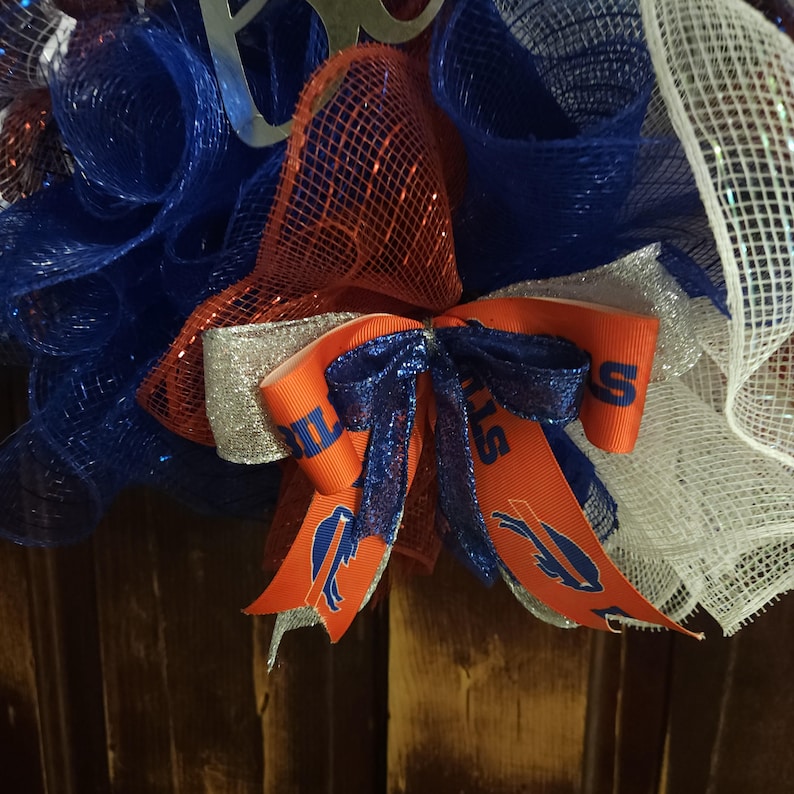 BILLIEVE in the Bills ~ 22" Buffalo Bill's Wreath Ready to Support Your ...