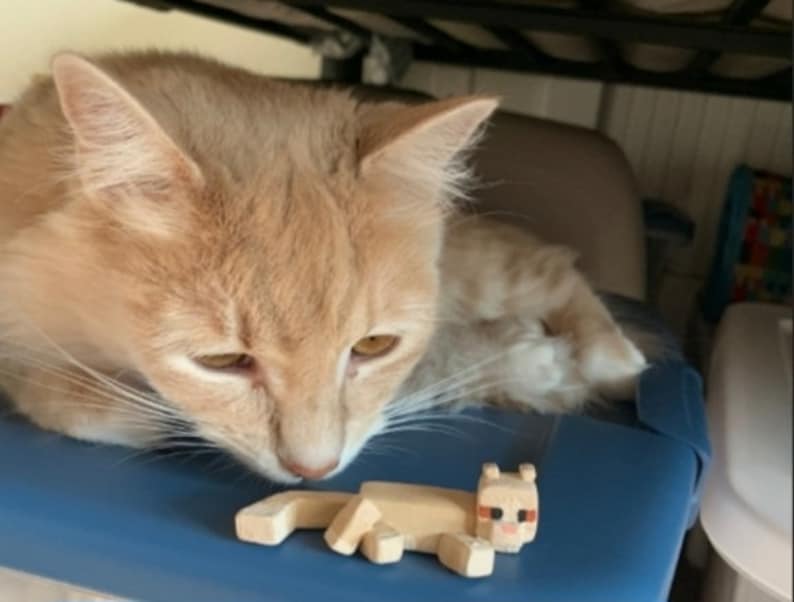 Custom Minecraft Cats - Etsy