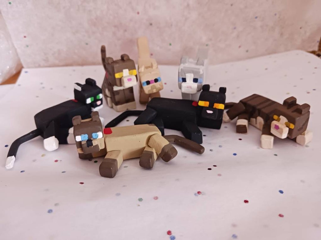 Minecraft Papercraft Cats