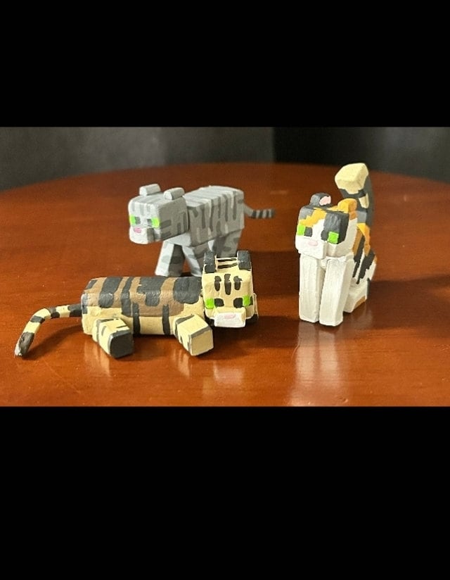 Custom Minecraft Cats - Etsy