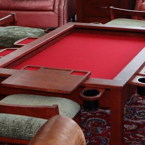 Custom Vaulted Gaming Coffee Table With Magnetic Rails and Removable ...