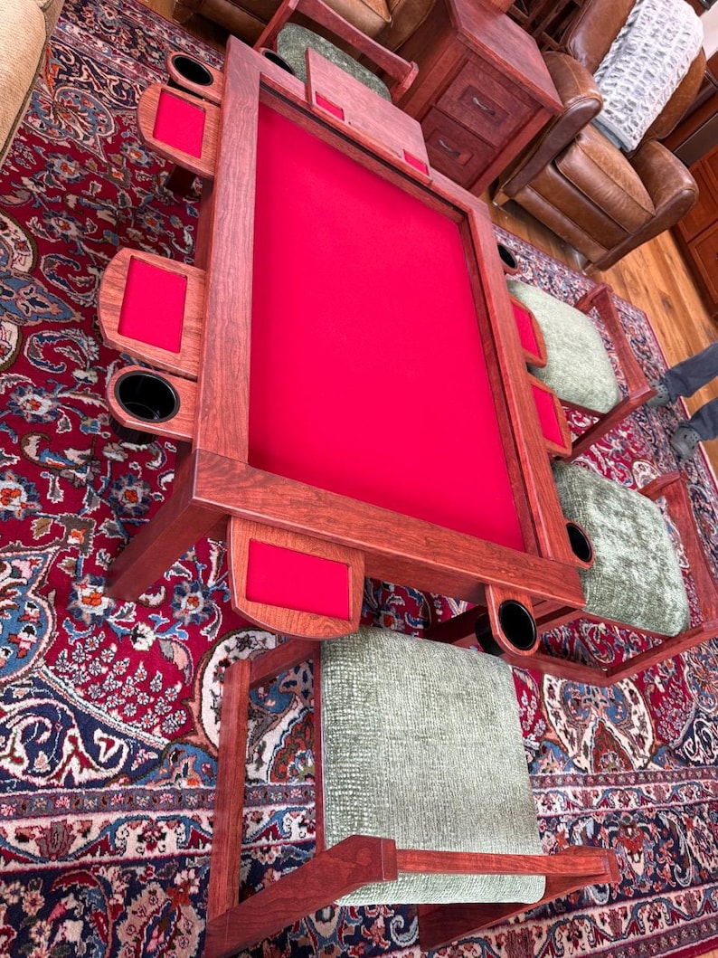 Custom Vaulted Gaming Coffee Table With Magnetic Rails and Removable ...