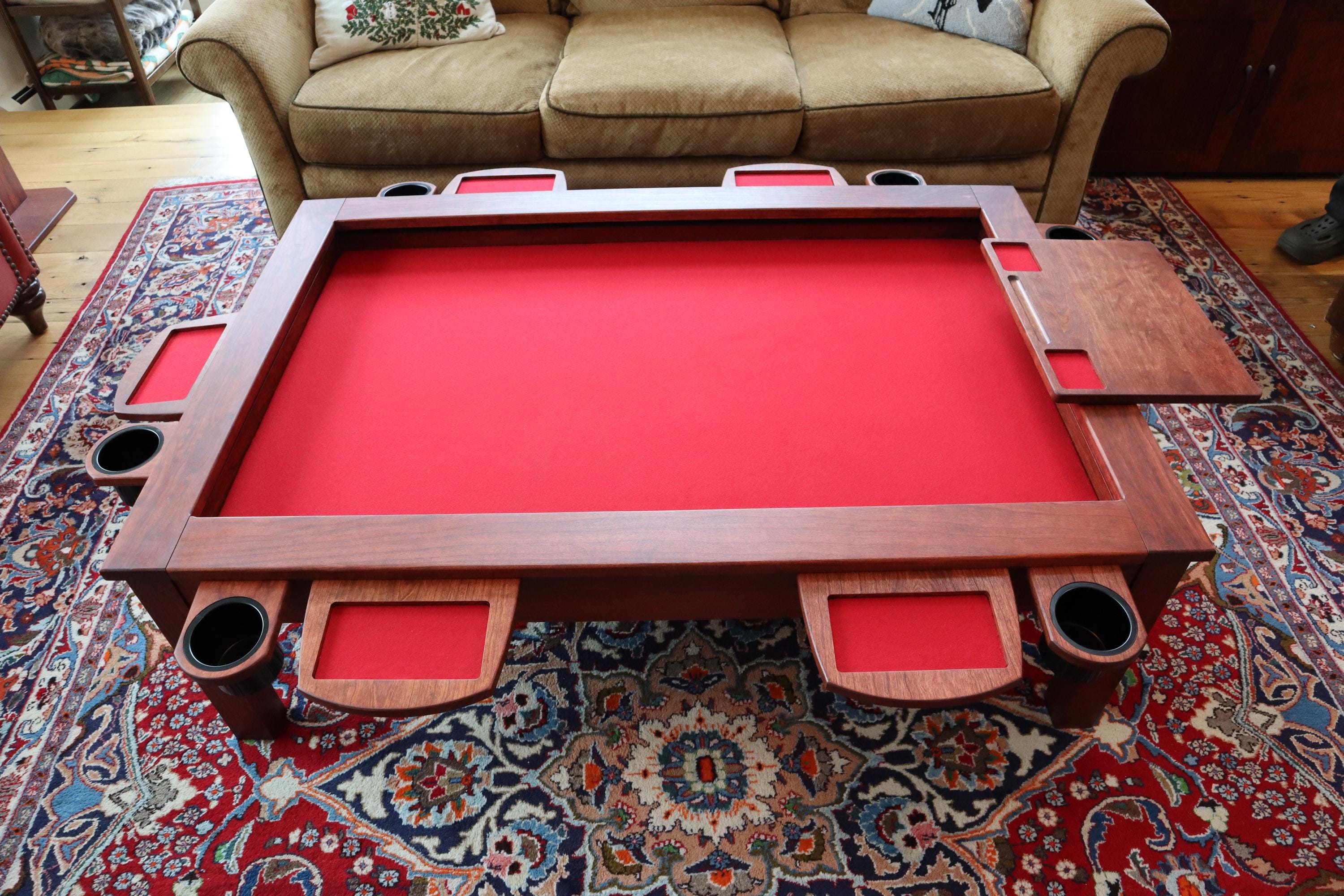 Custom Vaulted Gaming Coffee Table With Magnetic Rails and Removable ...