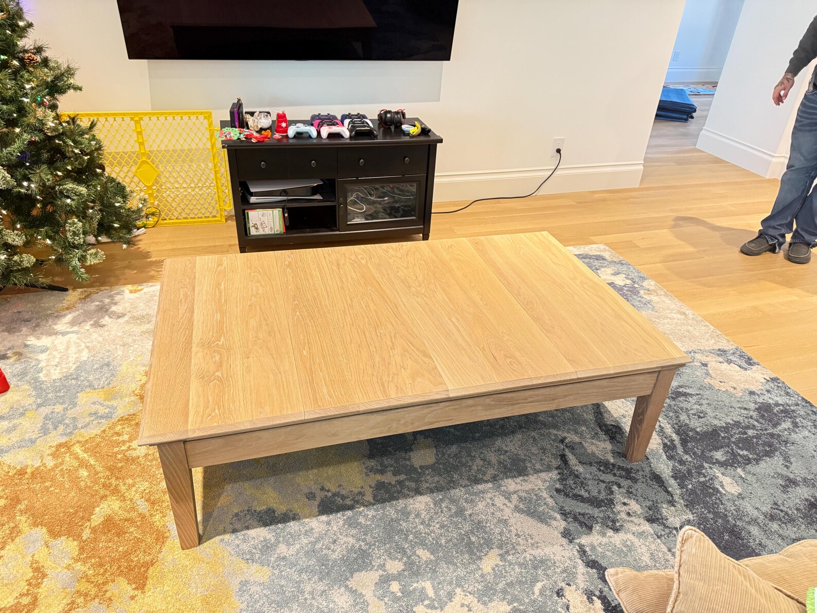 Custom Vaulted Gaming Coffee Table: Magnetic Rails, Removable Top - Etsy