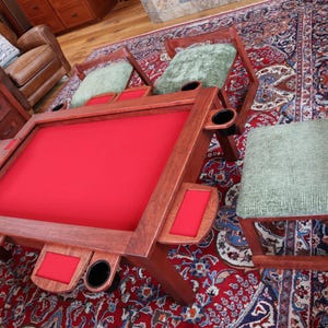 Custom Vaulted Gaming Coffee Table With Magnetic Rails and Removable ...