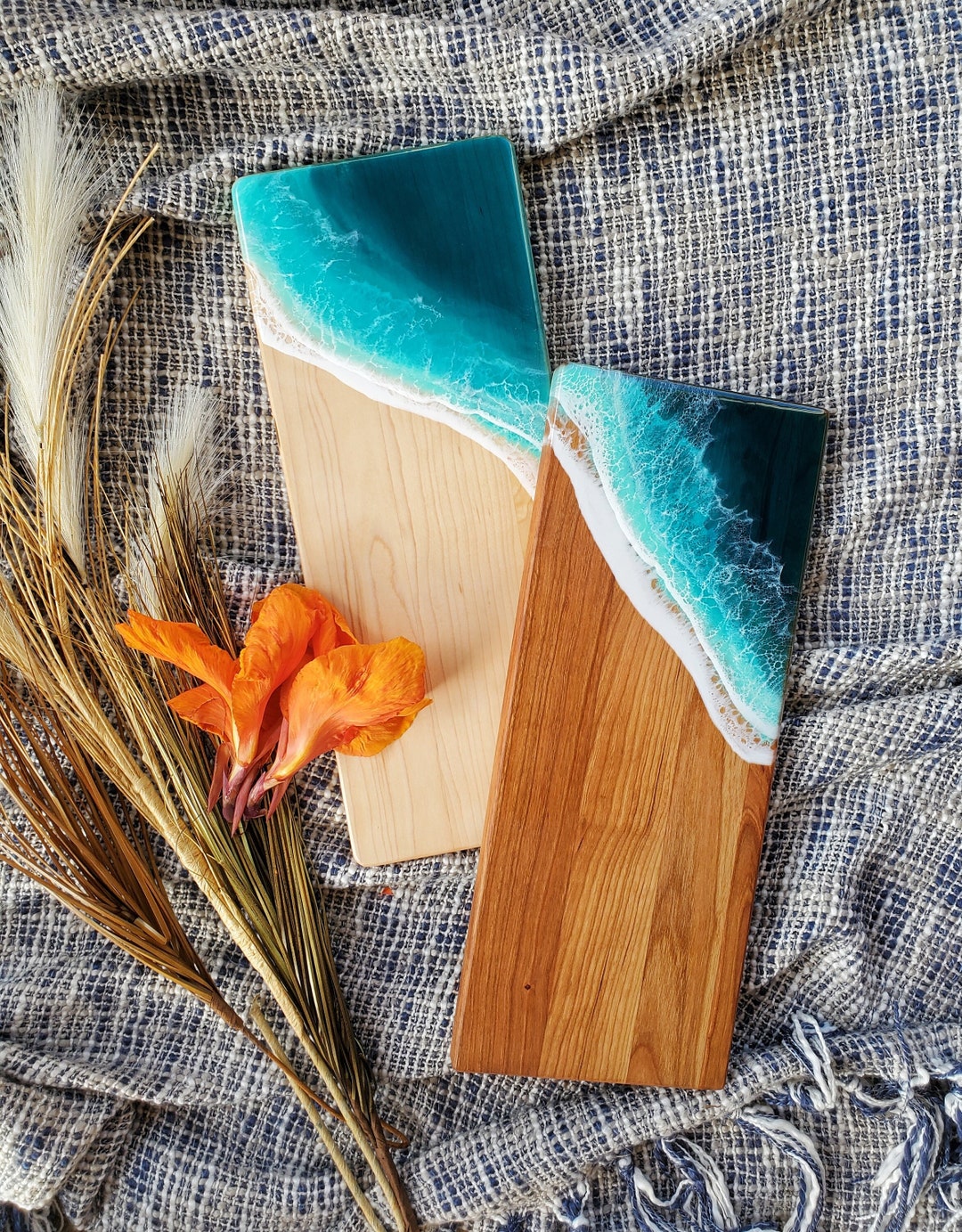 Timeless Tides Picnic Ocean Board , Serving Board - Etsy