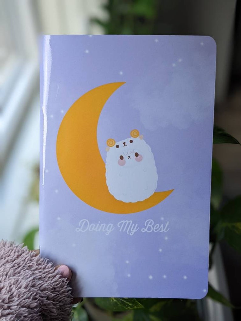 Kawaii Handmade Journal Kawaii Journal Handmade Notebook | Etsy