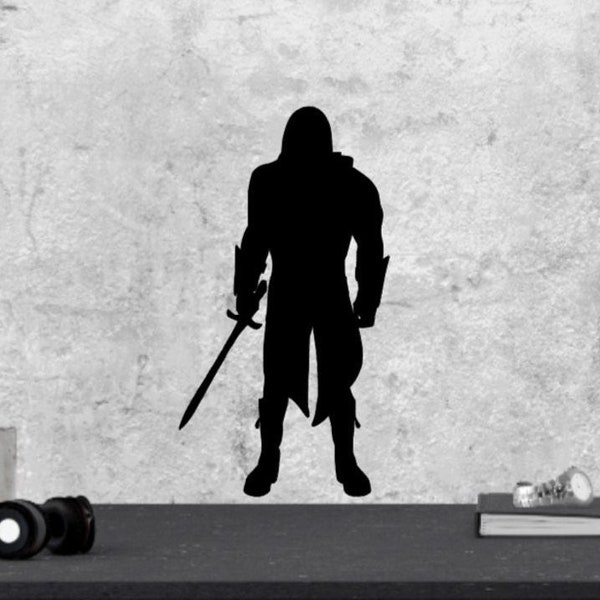 Knight Wall Decal - Etsy