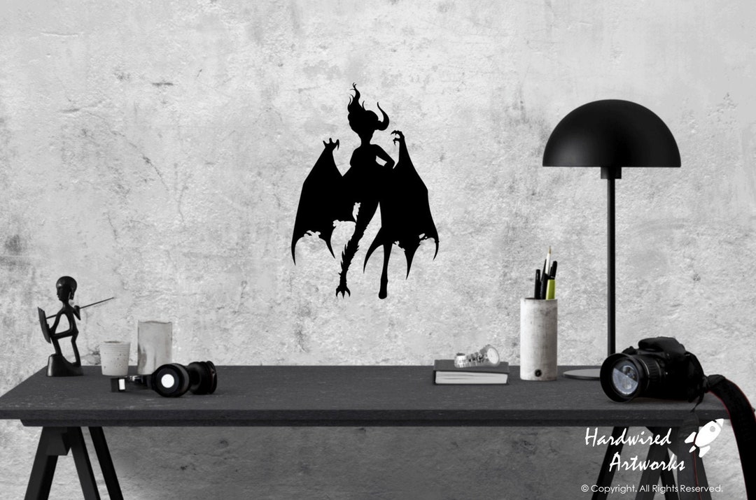 Underworld Queen Demon Decal - Customize Size and Color! - Demon ...