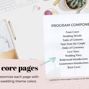 Wedding Storybook Program | Gorgeous Magazine-style Wedding Program ...