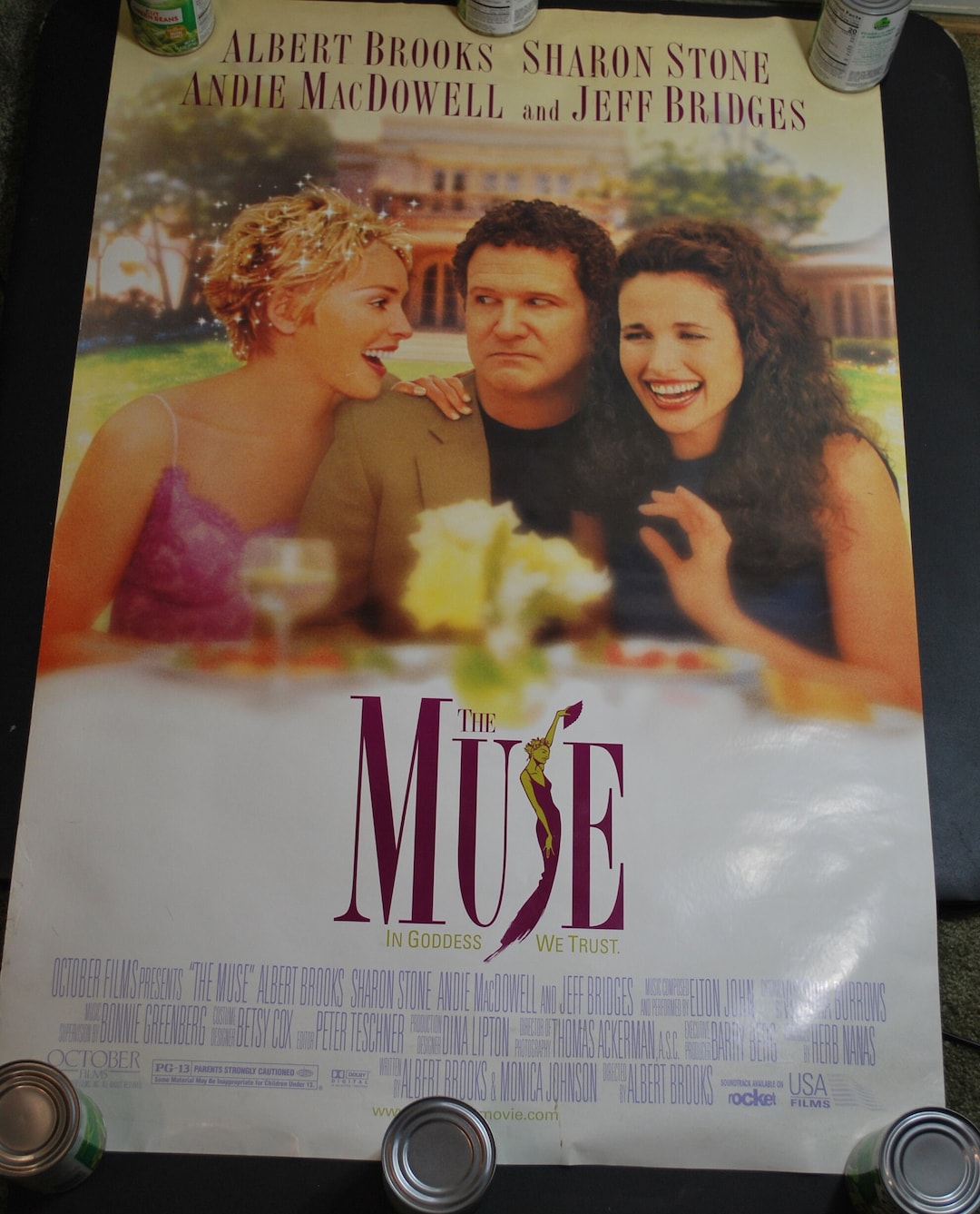 1999 Original the Muse Movie Poster - in Goddess We Trust - 40" X 27 1/ ...