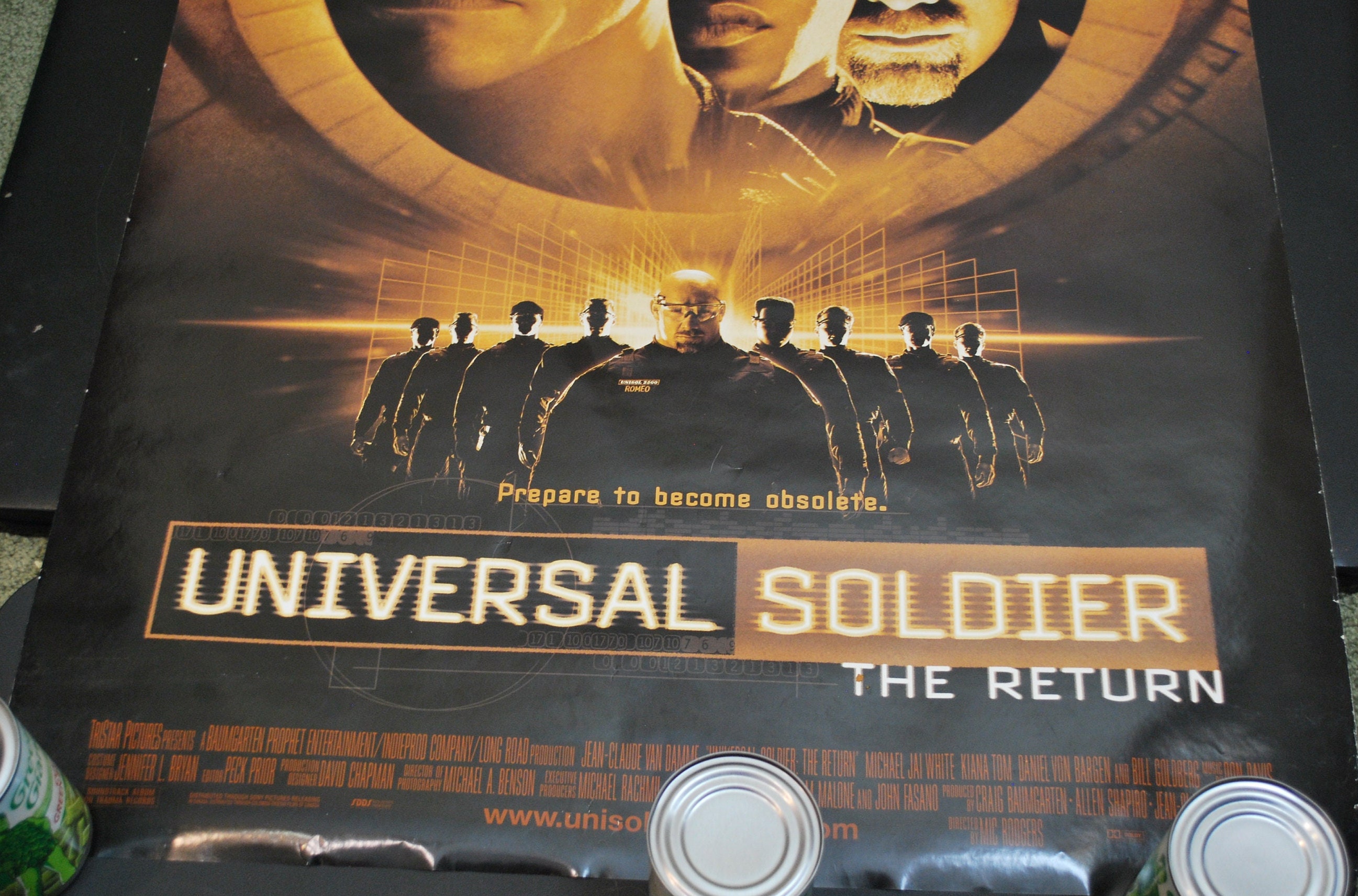 1999 Universal Soldier Return Original Movie Poster - 40 X 27 1/4" Jean ...