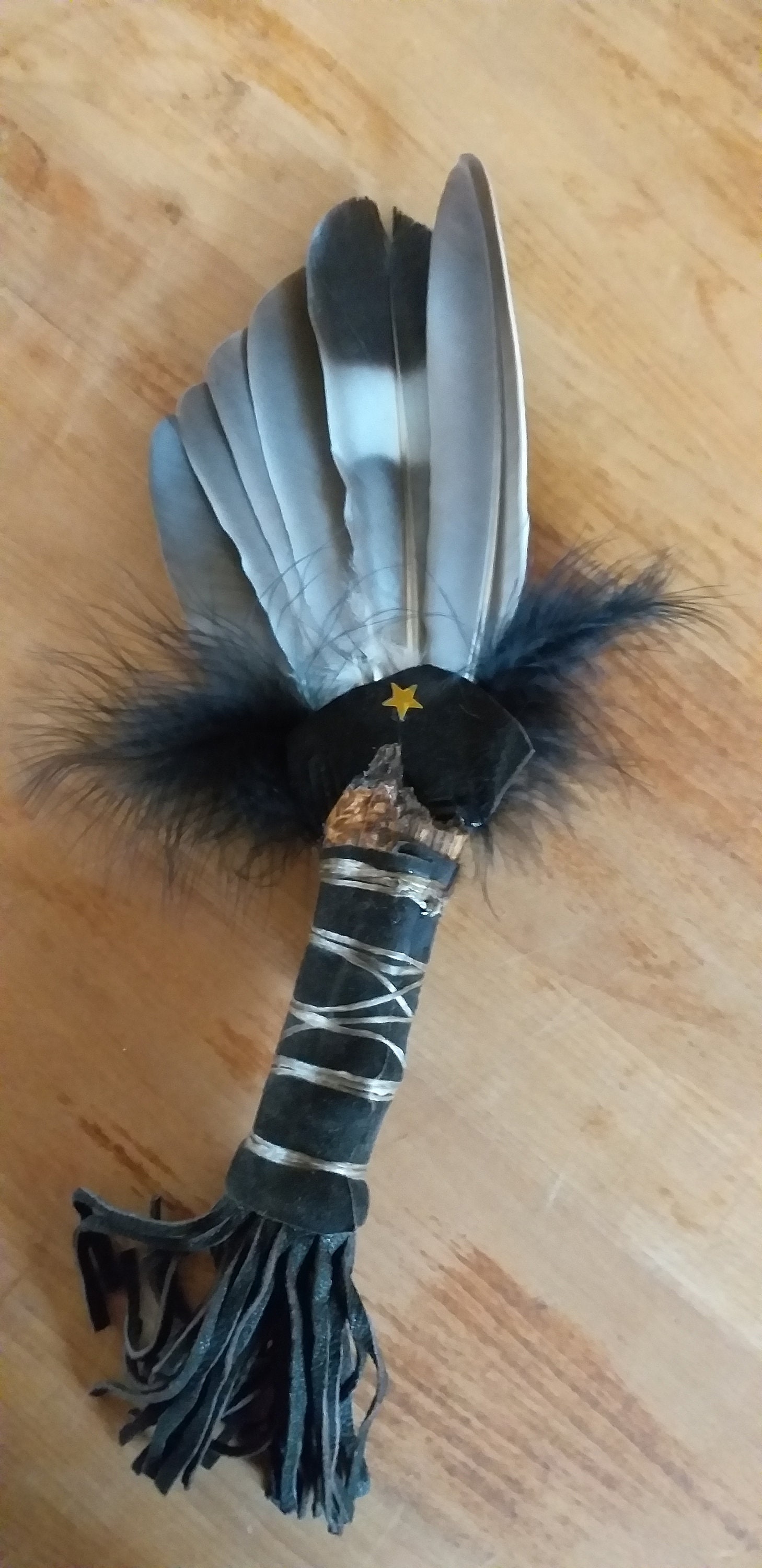 Small Pigeon Feather Fan - Etsy