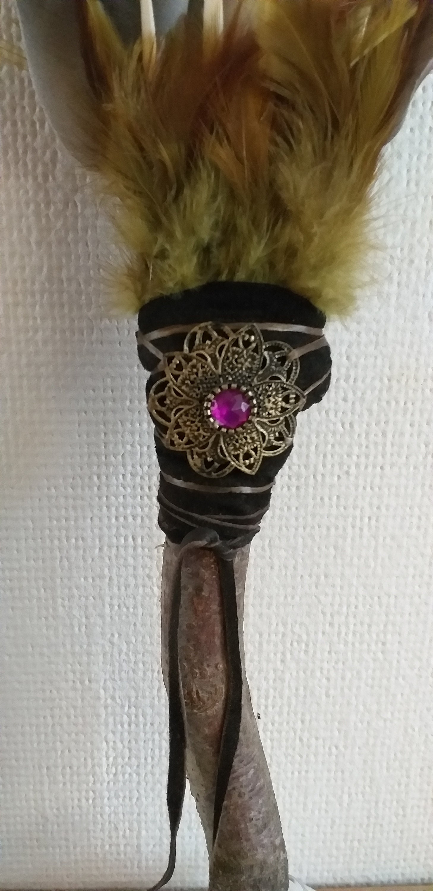 Magical Goose Feather Fan - Etsy