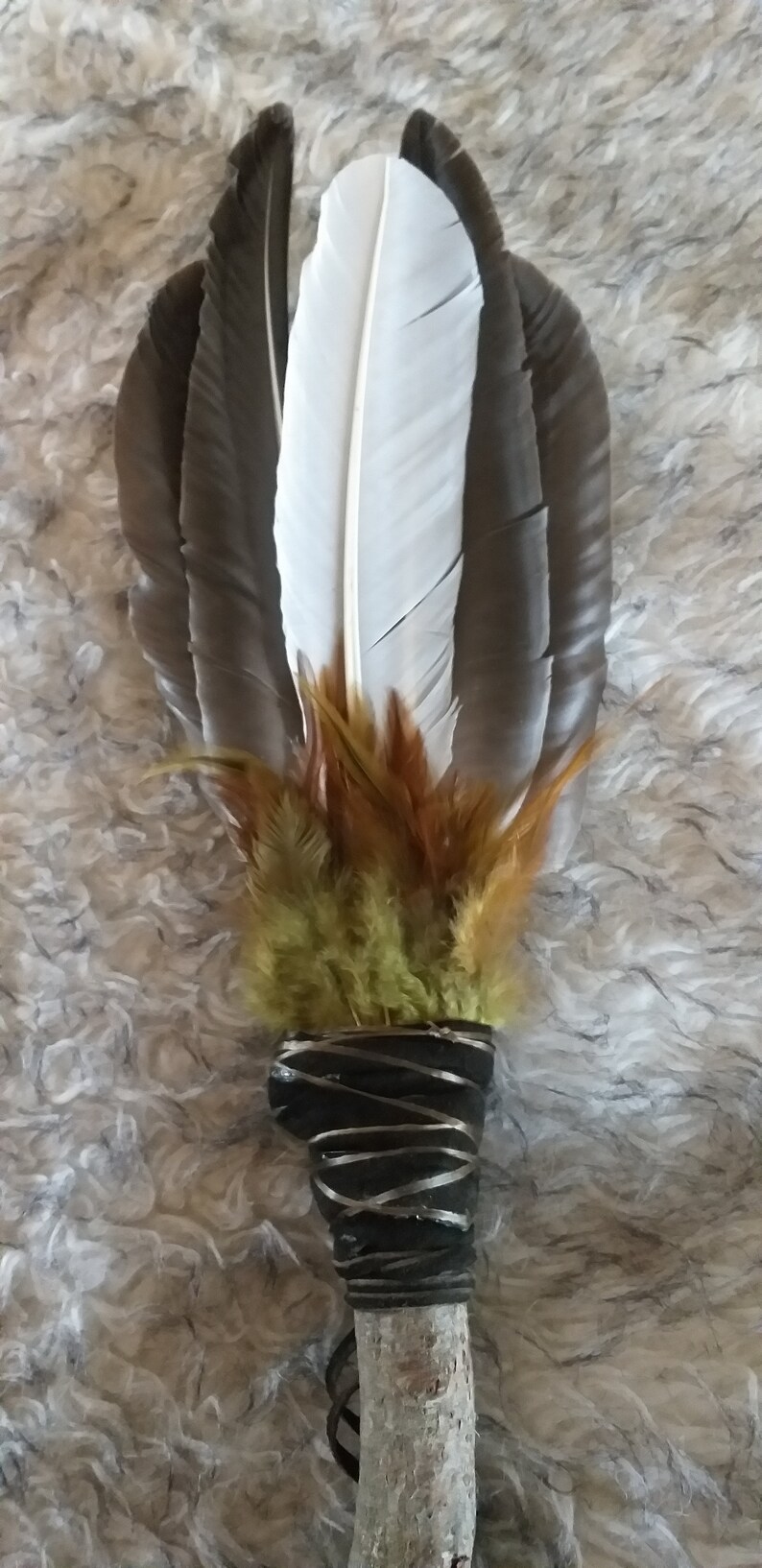 Magical Goose Feather Fan - Etsy
