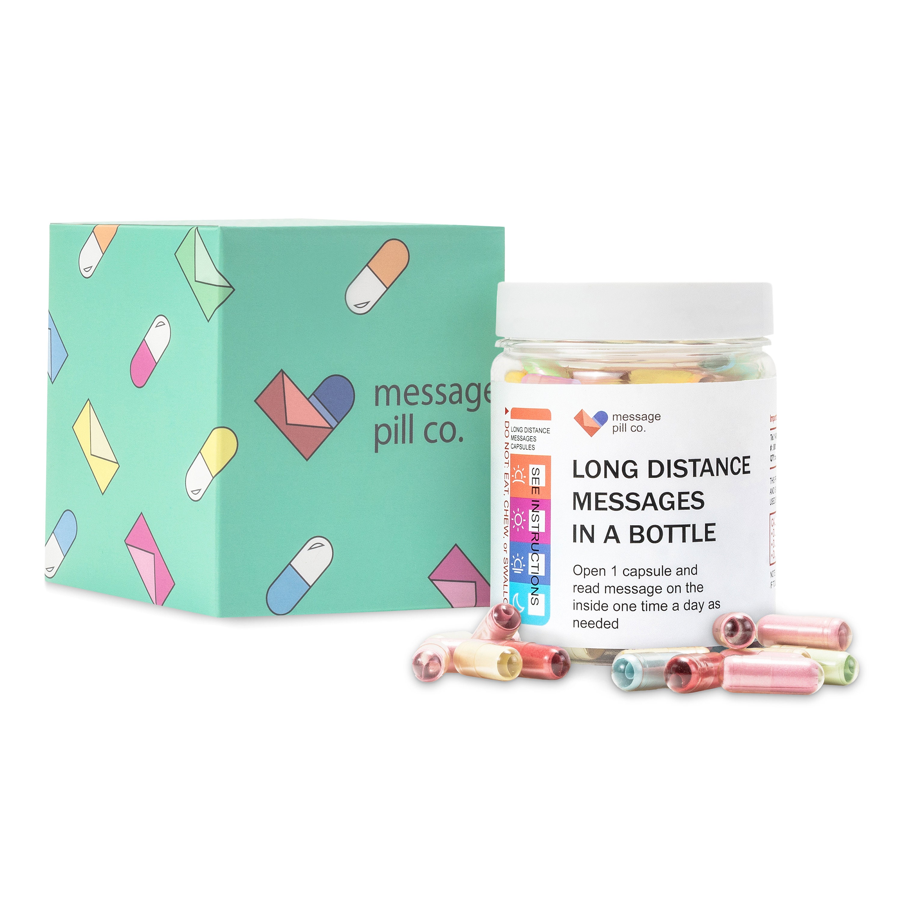 Long Distance Relationships Gifts Love Messages on a Pill - Etsy