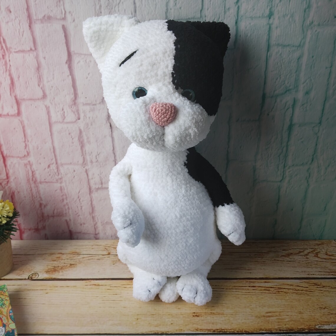 PERSONALIZED Large Stuffed Cat Toy CUSTOM Memorable | Etsy