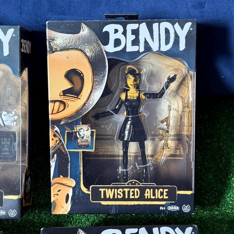 Bendy & the Ink Machine Wave 2 Action Figures Complete Set of 4 – Jakks ...