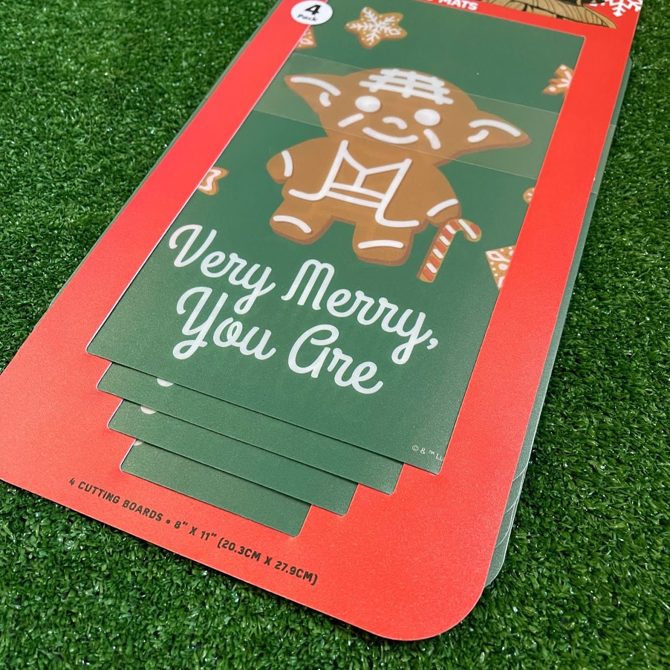 Star Wars 4 Pack Kitchen Flexible Cutting Mats Yoda as - Etsy
