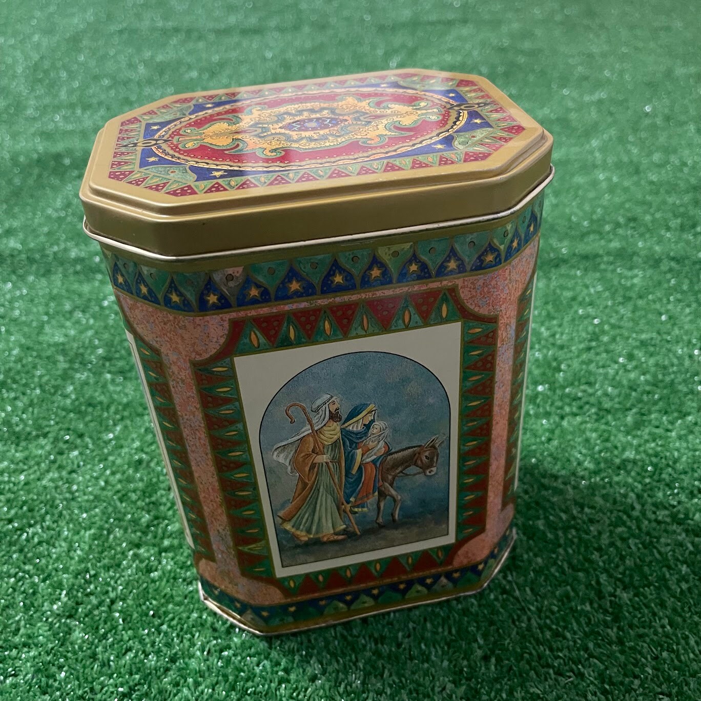 Raphael Tuck and Son Religious Christmas Nativity Metal Collector Tin ...