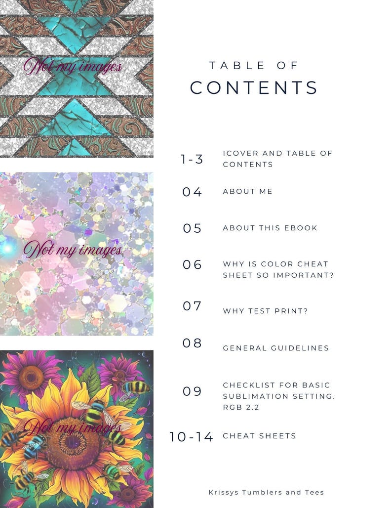 Sublimation Color Mastery: Extended Settings, Cheat Sheets & Pro Tips ...