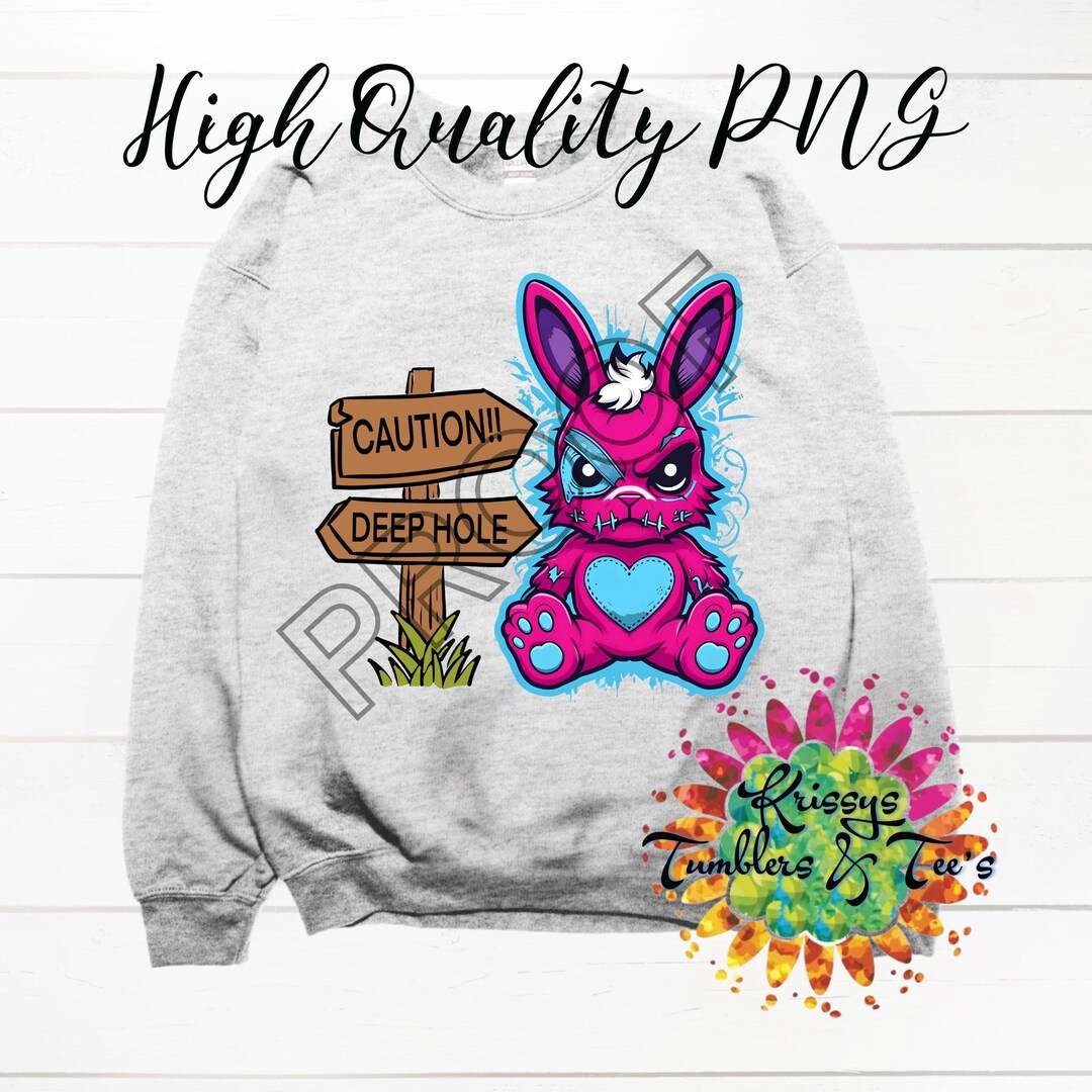 Rabbit Deep Hole-rabbit Hole Design-png-digital File - Etsy