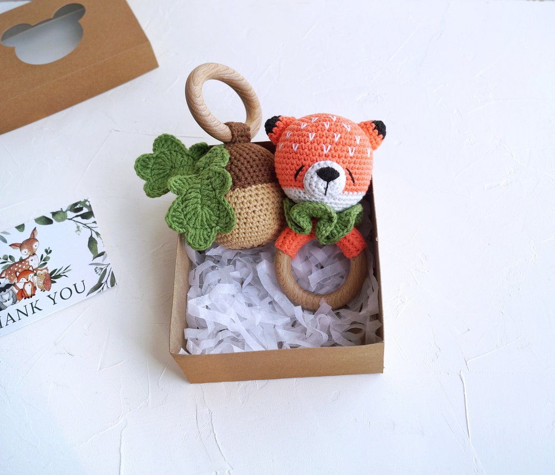 Postpartum New Mom Fox Baby Set, Neutral Newborn Baby Gift Box for Fox ...