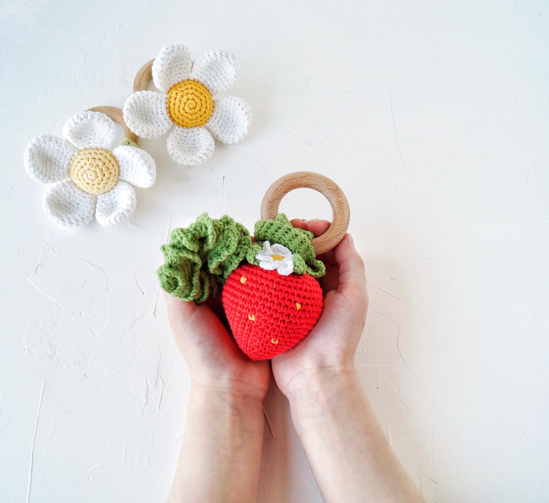 Strawberry Baby Toy, Berry Sweet Baby Shower Personalized Gift, First ...
