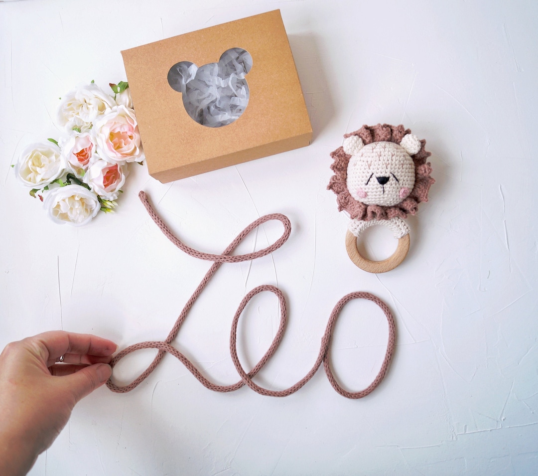 Personalized Baby Name Sign, Knitted Name, Tricotin Name Sign, Custom ...