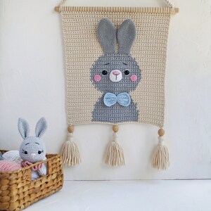 Rabbit Fox and Deer Wall Hangings for Woodland Nursery Wall Decor ...