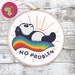 No Problem Panda Modern Cross Stitch Pattern Instant - Etsy