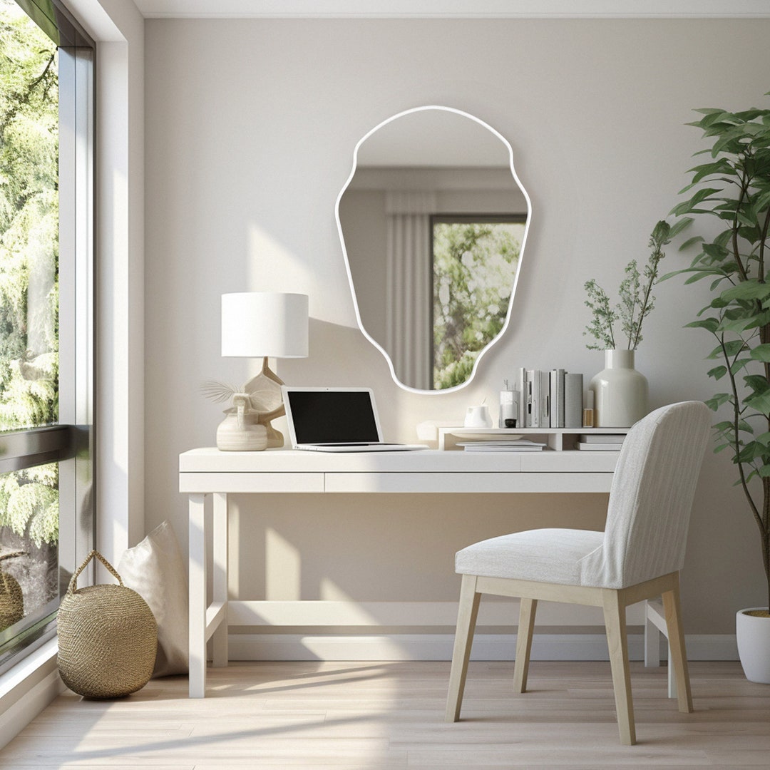 HOME ACCENT MIRROR Aesthetic Mirror Vanity Wall Mirror Stunning Mirror ...