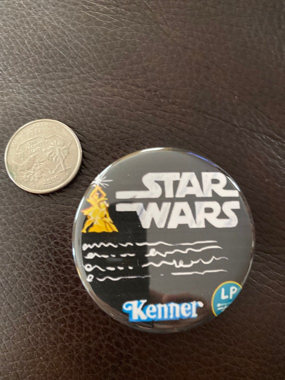 Star Wars Kenner Logo Vintage Figure Sketch 2 Inch Button - Etsy
