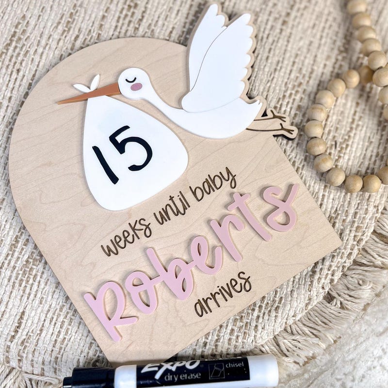 Pregnancy Countdown - Etsy