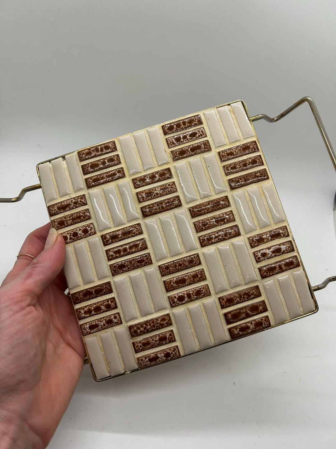 Midcentury Modern Tiled Trivet - Etsy