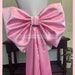 Large Satin Dress Bow, Wedding Dress Bow, Pink Dress Bow, Satin Big Bow ...