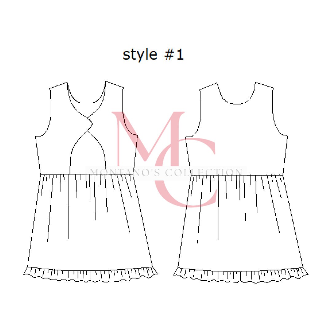 Kids Skater Dress Pattern PDF Sewing Pattern for Girls - Etsy