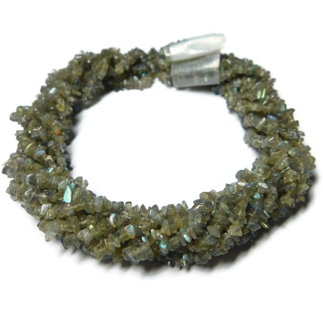 Natural Labradorite Smooth Uncut Chips Gemstone Beads,34 "strand,aaa ...