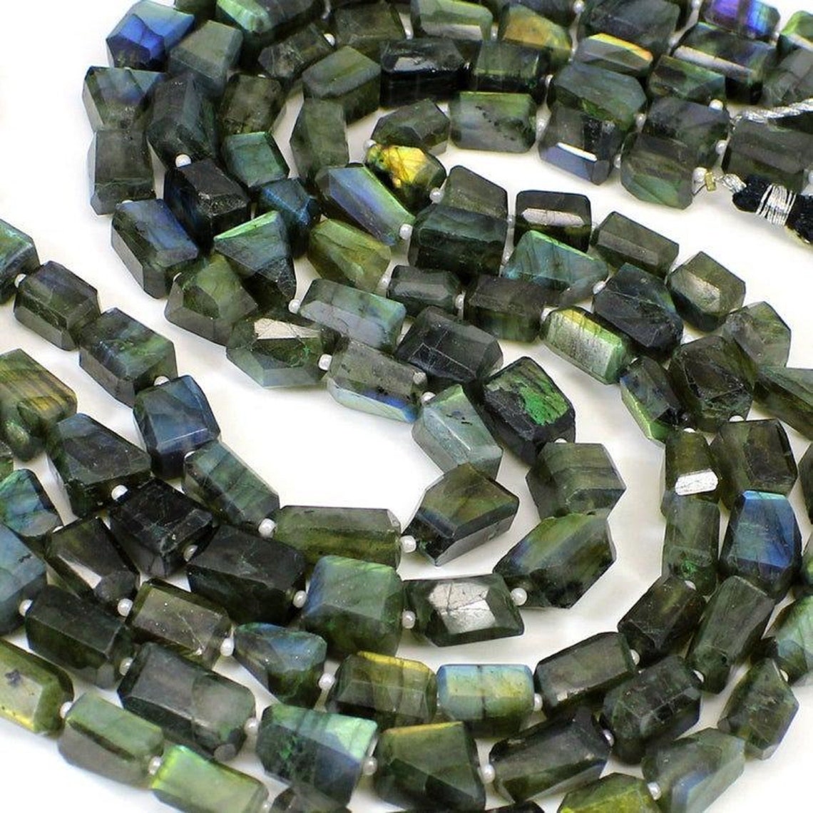 Flashy Labradorite Tumble Gemstone Beads Natural Laborite - Etsy
