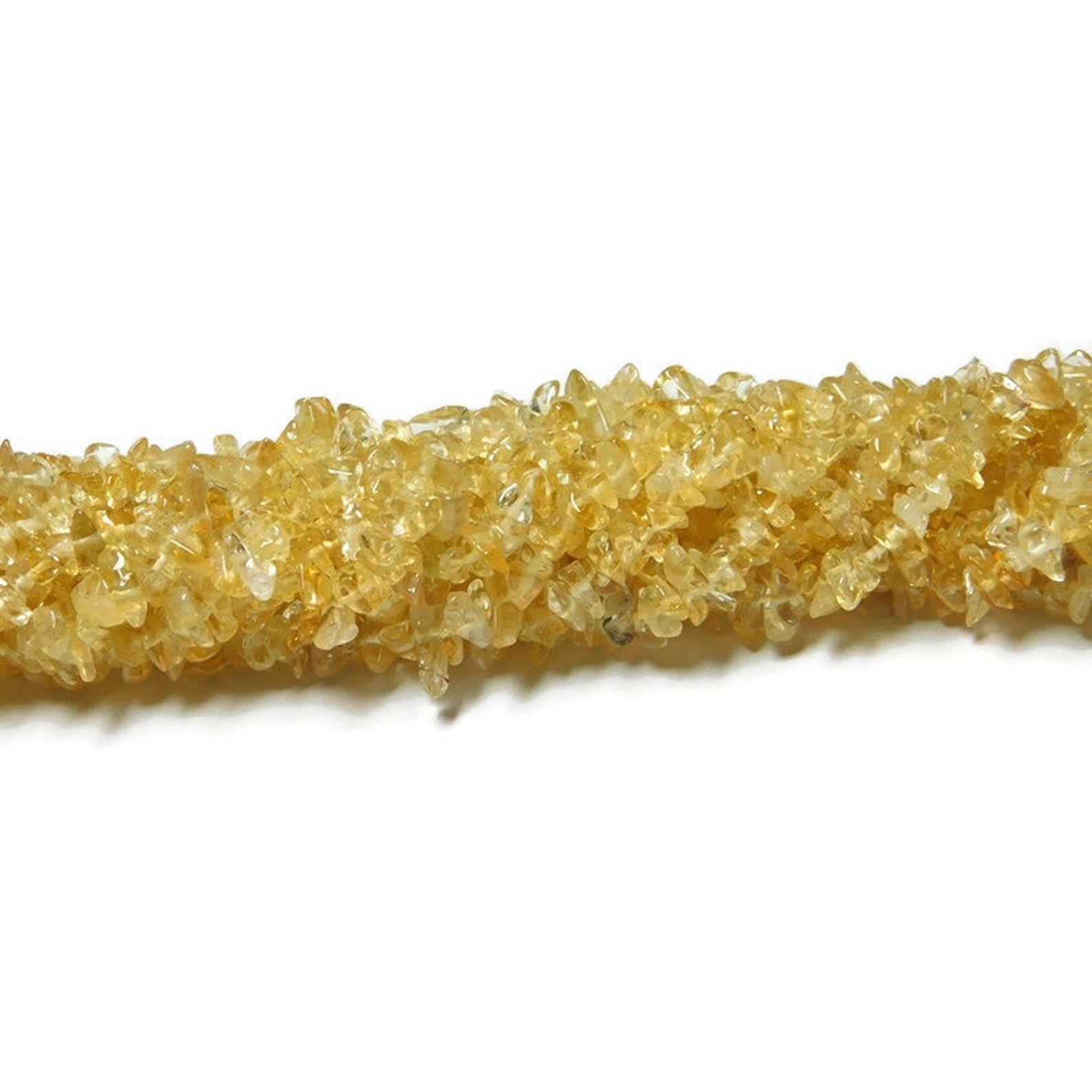 Natural Citrine Smooth Uncut Chips Beads34 strandaaa - Etsy